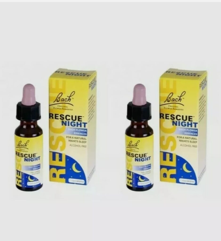 Bach Rescue Night Drops Natural Night Sleep 10ml Dropper , 2 packs ...