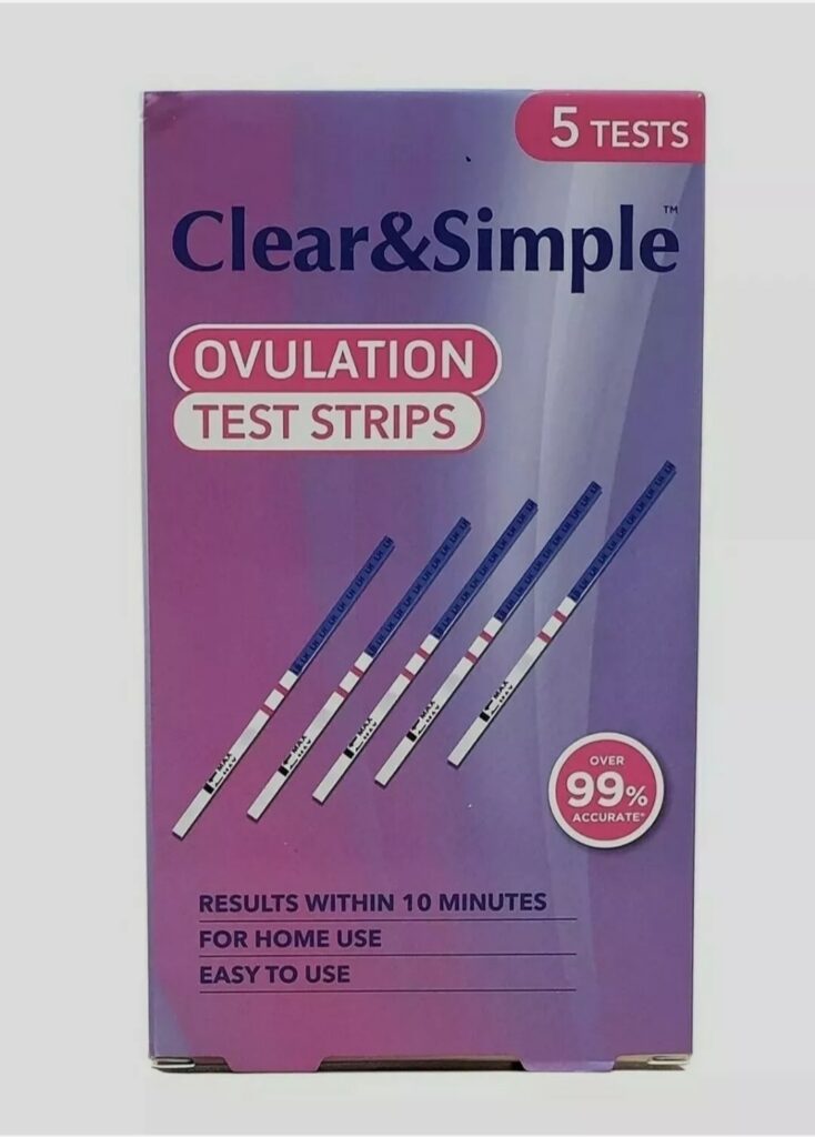 Clear and Simple Ovulation Test Strips | Easy Home Ovulation Test