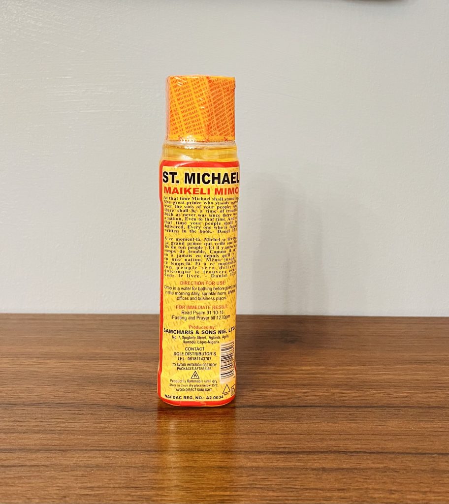 St. Michael Prayer Perfume – Spiritual Protection & Connection